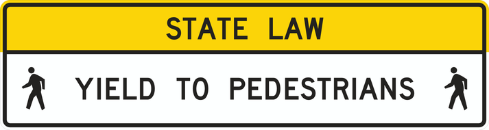 R1-9-Overhead Ped Crossing Sign – Municipal Supply & Sign Co.