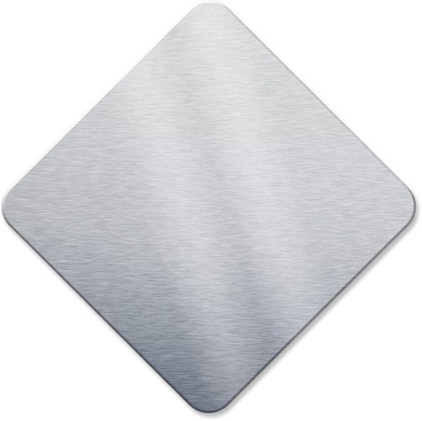 Diamond-Shaped Aluminum Sign Blanks – Municipal Supply & Sign Co.