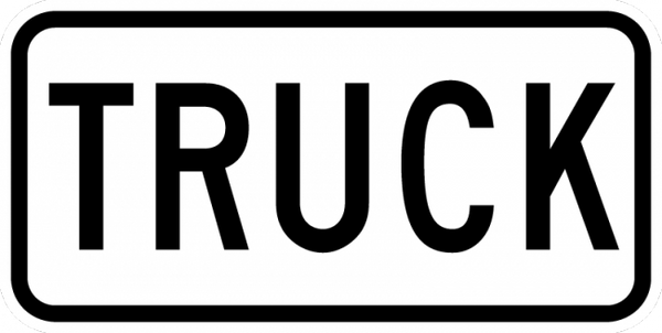 M4-4-Truck Sign – Municipal Supply & Sign Co.