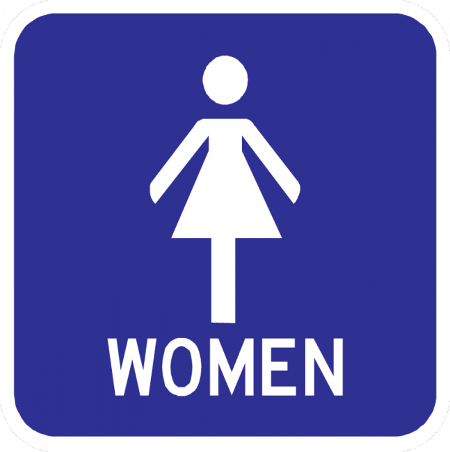Women Sign – Municipal Supply & Sign Co.