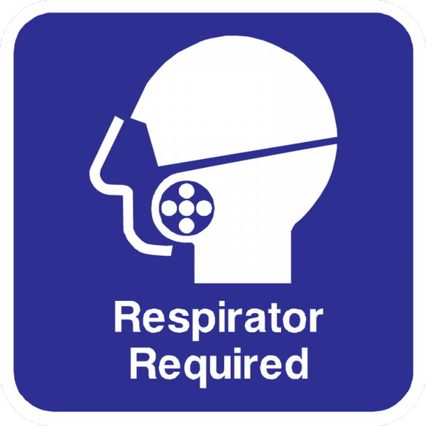 Respirator Required Sign – Municipal Supply & Sign Co.