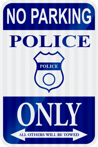Police Parking – Municipal Supply & Sign Co.
