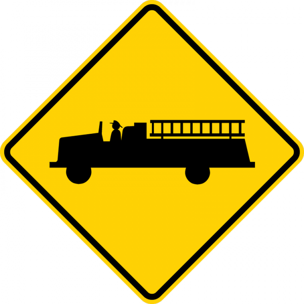 W11-8-Emergency Vehicle Sign – Municipal Supply & Sign Co.