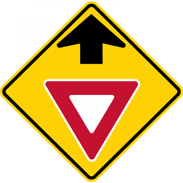 W3-2-Advanced Traffic Control Sign – Municipal Supply & Sign Co.